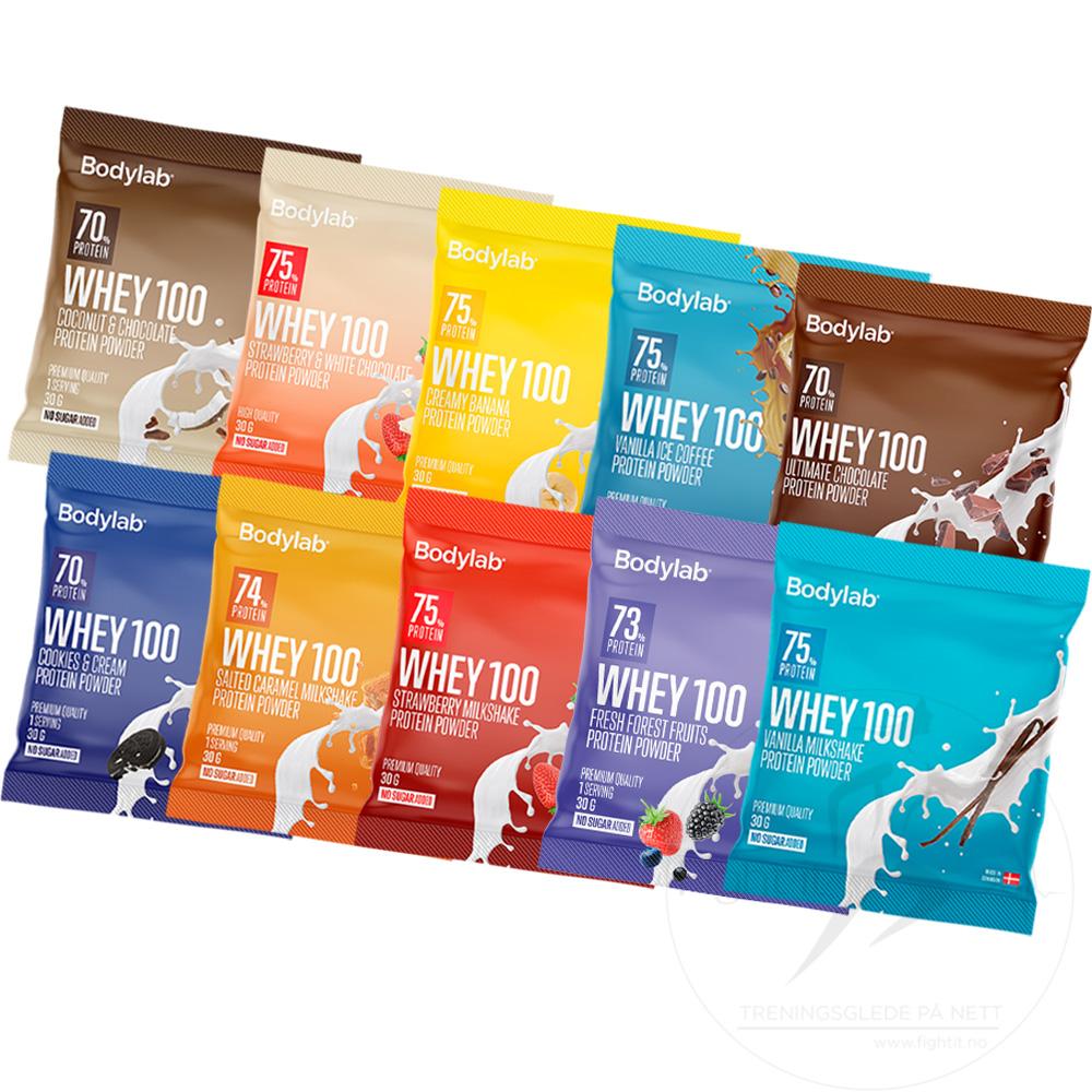 Bodylab - Whey 100 (30g Prøvepose) - Fight it
